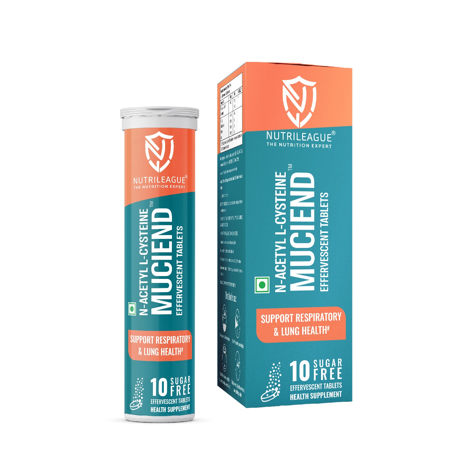 Muciend Effervescent Tablets | N-ACETYL L-CYSTEINE Effervescent Tablet ...