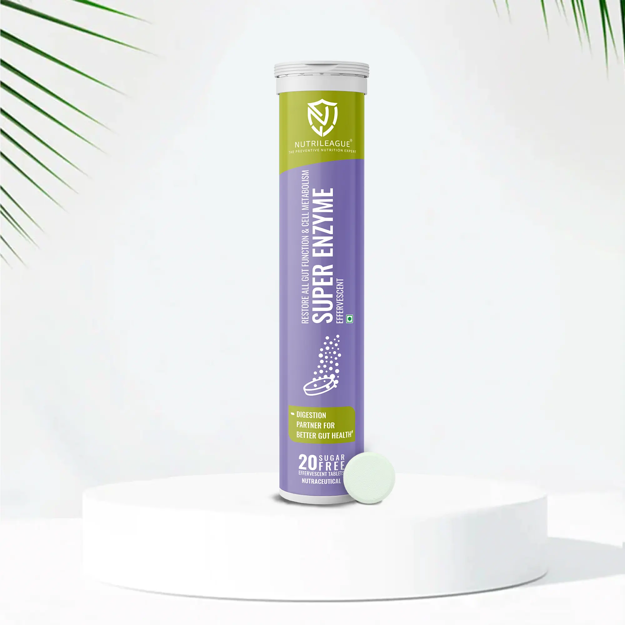 Super Enzyme Effervescent Tablet | Quick Relief in indigestion Nature ...